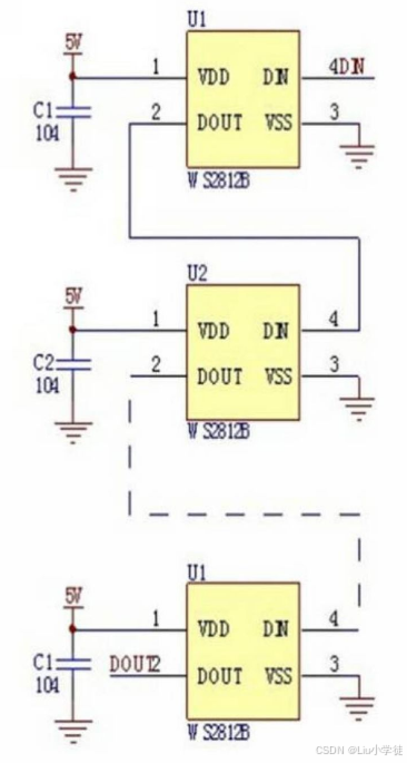 内置IC)LED-WS2812 B驱动方法】_ws2812b驱动方法-CSDN博客
