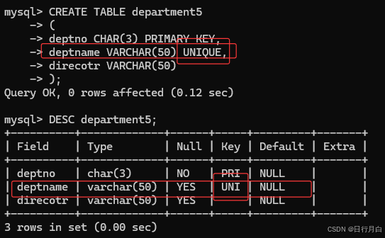 Day3：关于MySQL数据库的主键约束、唯一约束、外键约束_mysql数据库主键外键-CSDN博客