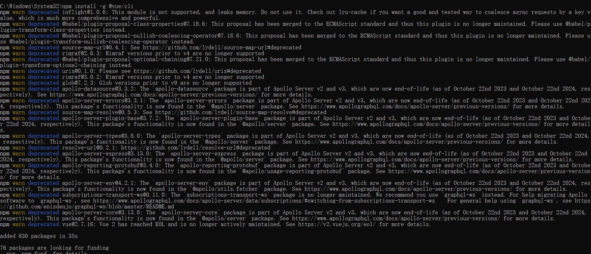 成功安装vue3，却提示‘vue不是内部或外部命令，也不是可运行的程序——解决方案vue Version不是内部或外部命令 Csdn博客