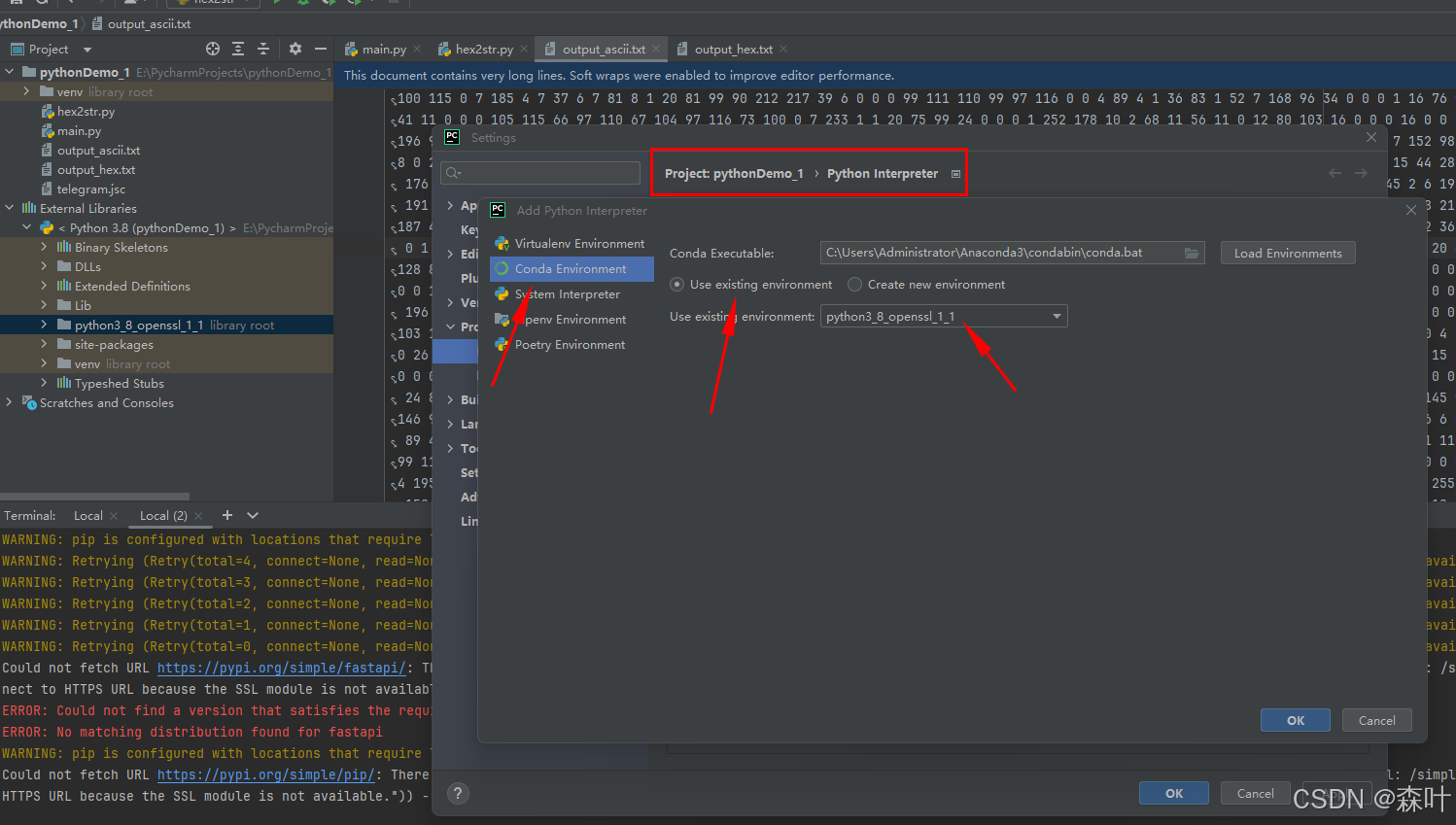 conda安装python 遇到 pip is configured with locations that require TLS/SSL问题本质解决方案_pip is configure ...
