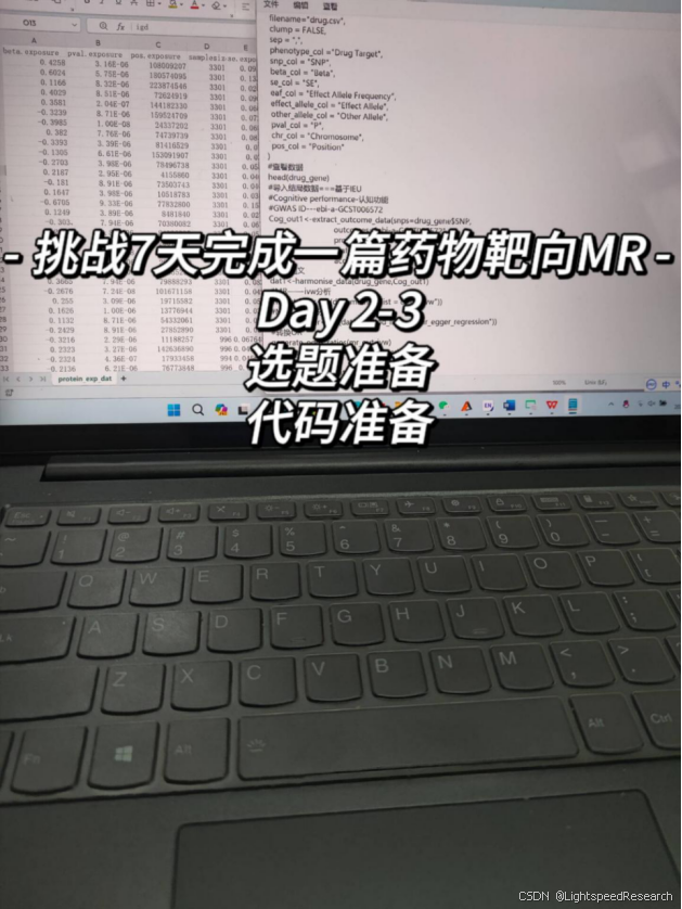 冲刺高分！挑战7天完成一篇药物靶向MR DAY1-7_药靶mr-CSDN博客