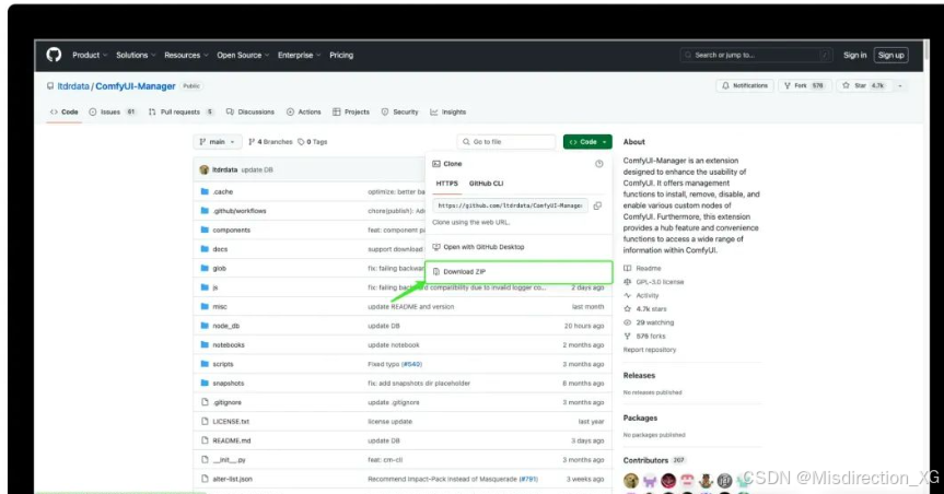 【comfyui教程】comfyui入门｜超详细安装教程（汉化+管理器）_comfyui-frontend-package` is installed.-CSDN博客