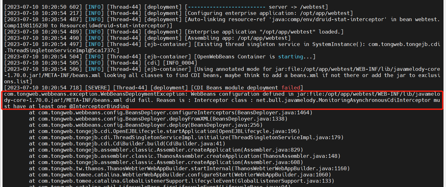 javamelody.MonitoringAsynchronousCdiInterceptor-@InterceptorBinding-达梦JDBC-jar包问题-CSDN博客