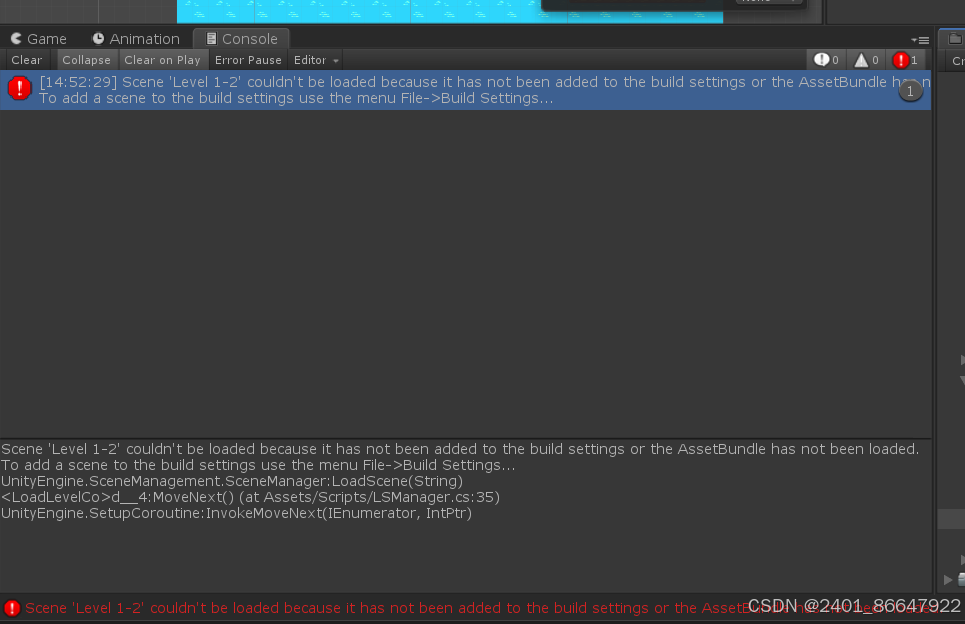 unity中无法在build setting中添加想要的场景_unity build settings加不进去场景-CSDN博客