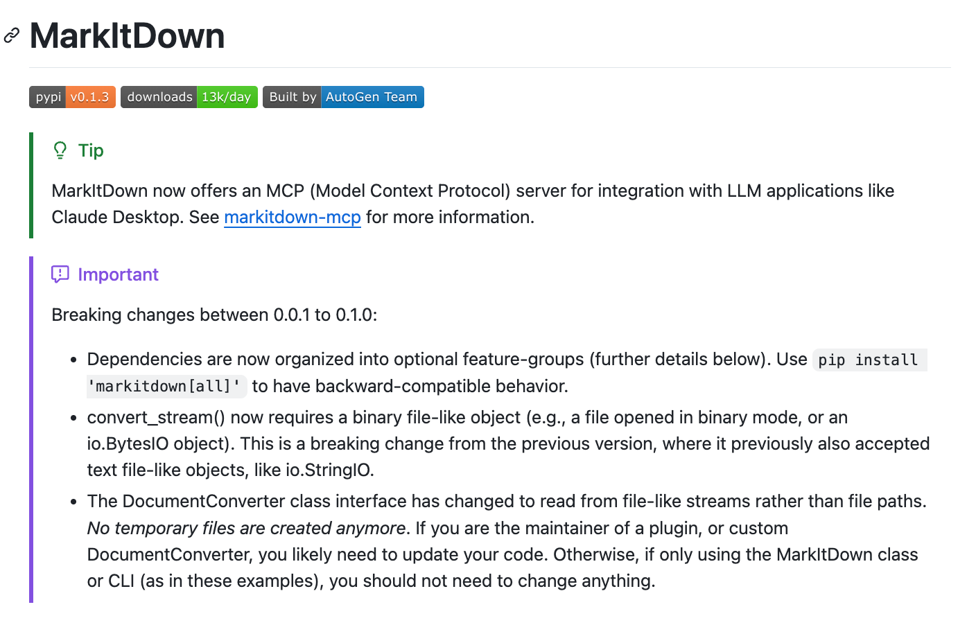 微软开源神器MarkItDown：一键把PPT/PDF/Excel转成markdown，LLM直呼内行！_微软转换md-CSDN博客