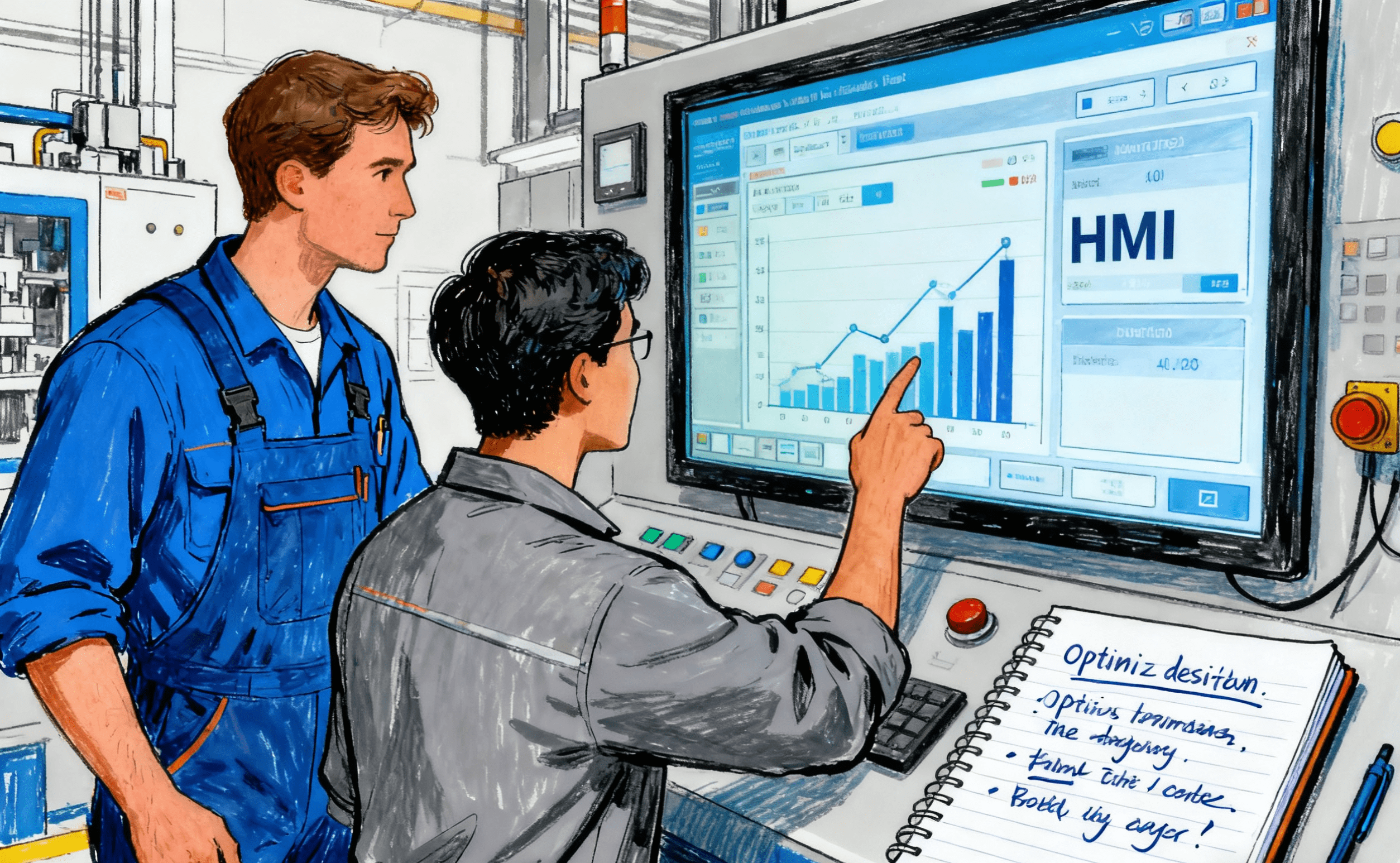 【拯救HMI】优秀工业HMI设计的五大黄金法则-CSDN博客