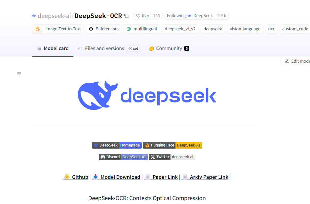 DeepSeek-OCR技术报告截图: 视觉压缩长文本的探索性研究_deepseek ocr论文-CSDN博客