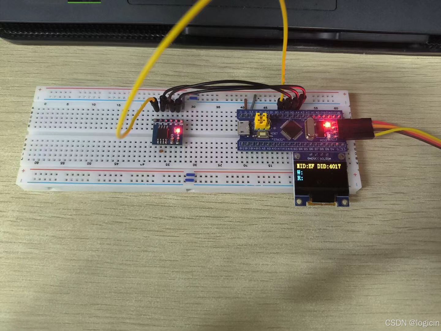 软件SPI读写W25Q64（江科大是STM32笔记）_w25q64程序-CSDN博客
