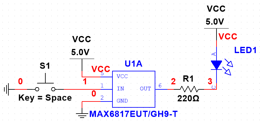 按键的弹跳与硬件去抖电路_硬件消抖电路原理图-CSDN博客