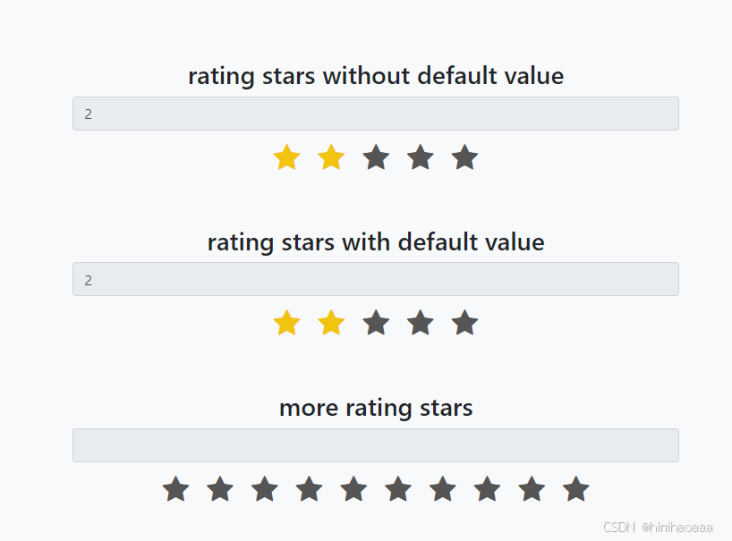 jQuery星级评分插件RatingStars_jquery star-CSDN博客