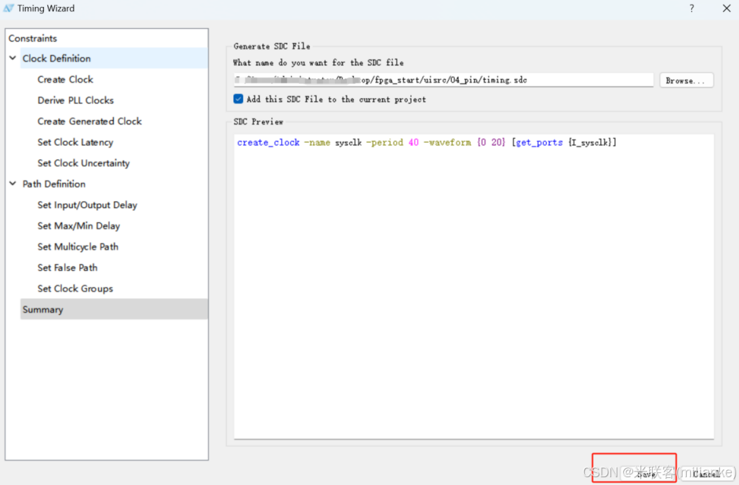 [米联派-安路飞龙DR1-FPSOC] FPGA基础篇连载-02使用安路TD开发工具创建FPGA工程_dr1m90geg484-CSDN博客