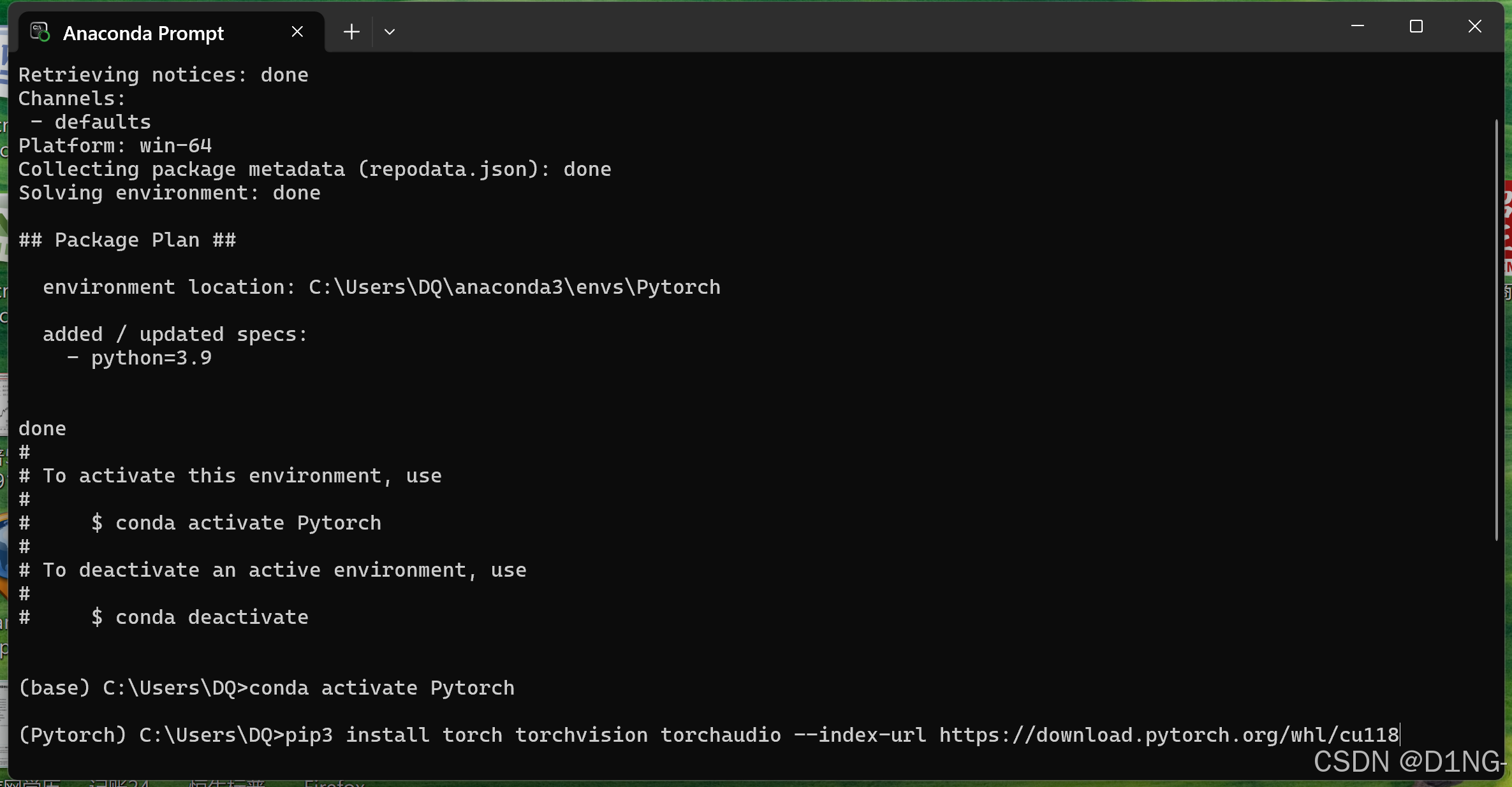 Pytorch框架下yolo环境搭建_pytorch yolo-CSDN博客