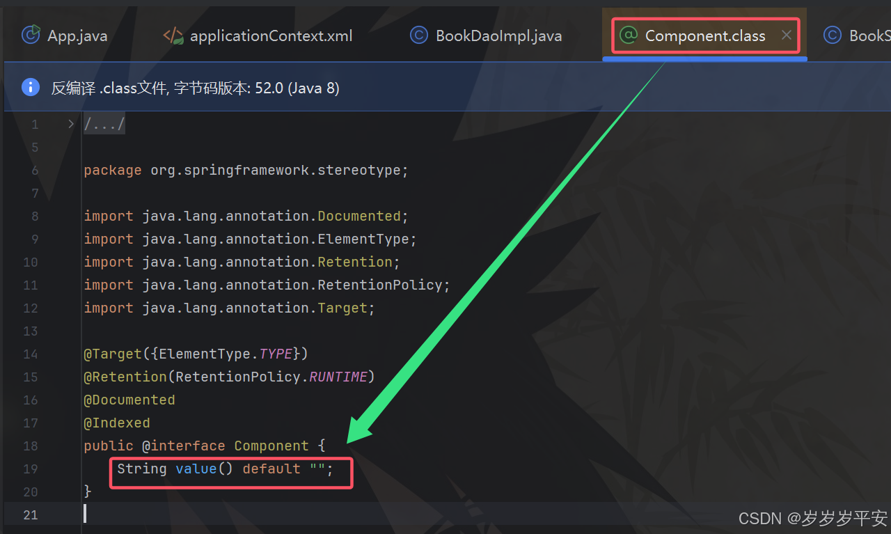 spring注解开发（spring注解定义(配置)bean）(1)_spring 注解定义bean-CSDN博客