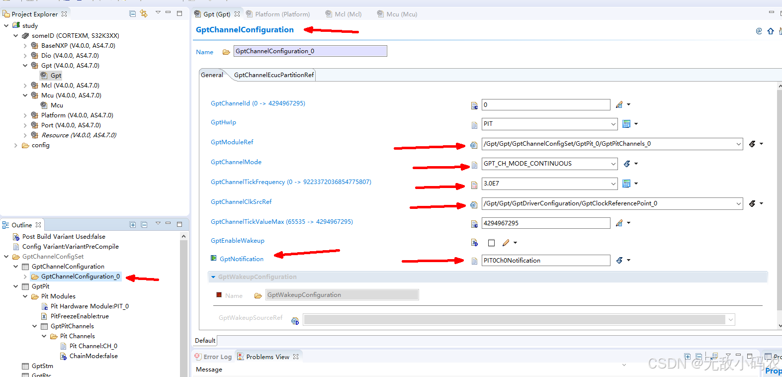 AUTOSAR-EB Tresos Studio配置MCAL的GPT模块_autosar gpt配置-CSDN博客