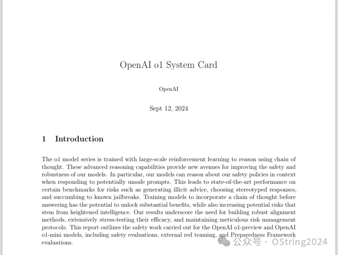OpenAI o1 开启新的scaling law？_openai白皮书推荐agent-CSDN博客