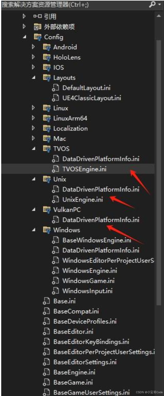 UE5在TVOS、Unix、VulkanPC多平台部署上的.ini文件配置剖析_ue5打包apple tv-CSDN博客