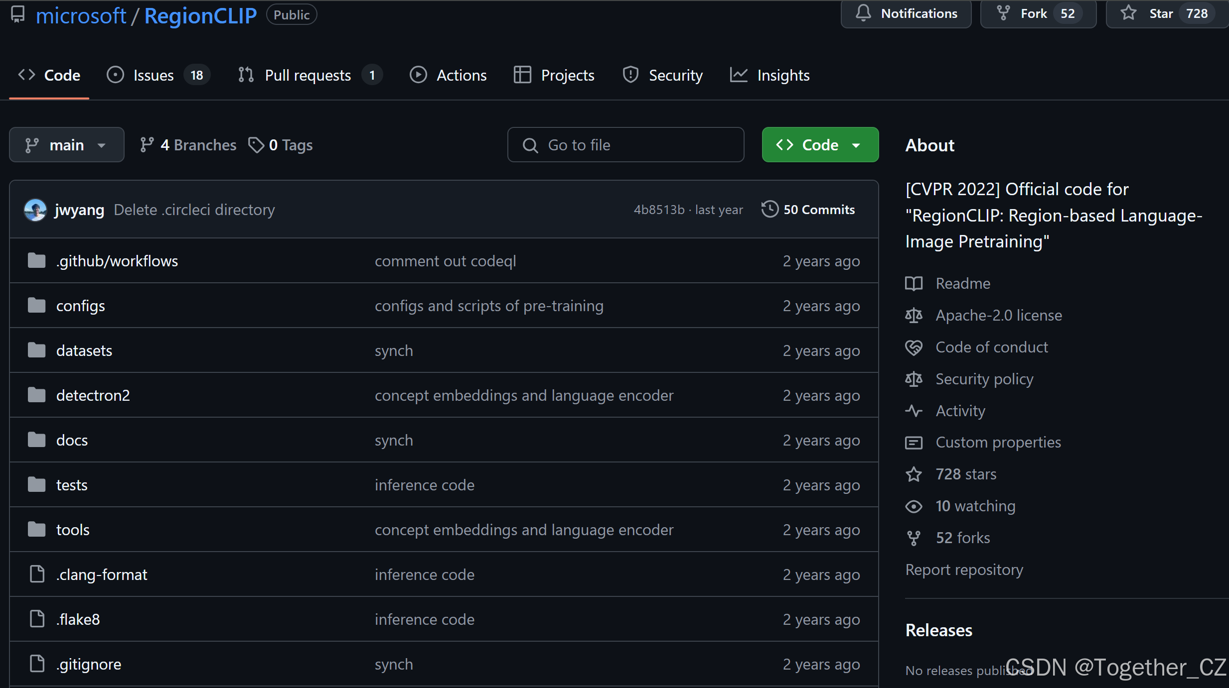 RegionCLIP: Region-based Language-Image Pretraining—— 基于区域的语言-图像预训练-CSDN博客