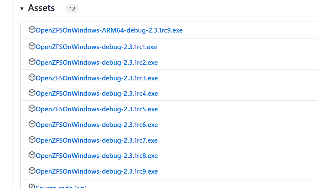 OpenZFS On Windows-CSDN博客