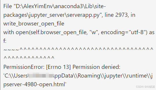 Anaconda中启动JupyterLab时无法打开网页_anaconda jupyter lab 打不开-CSDN博客