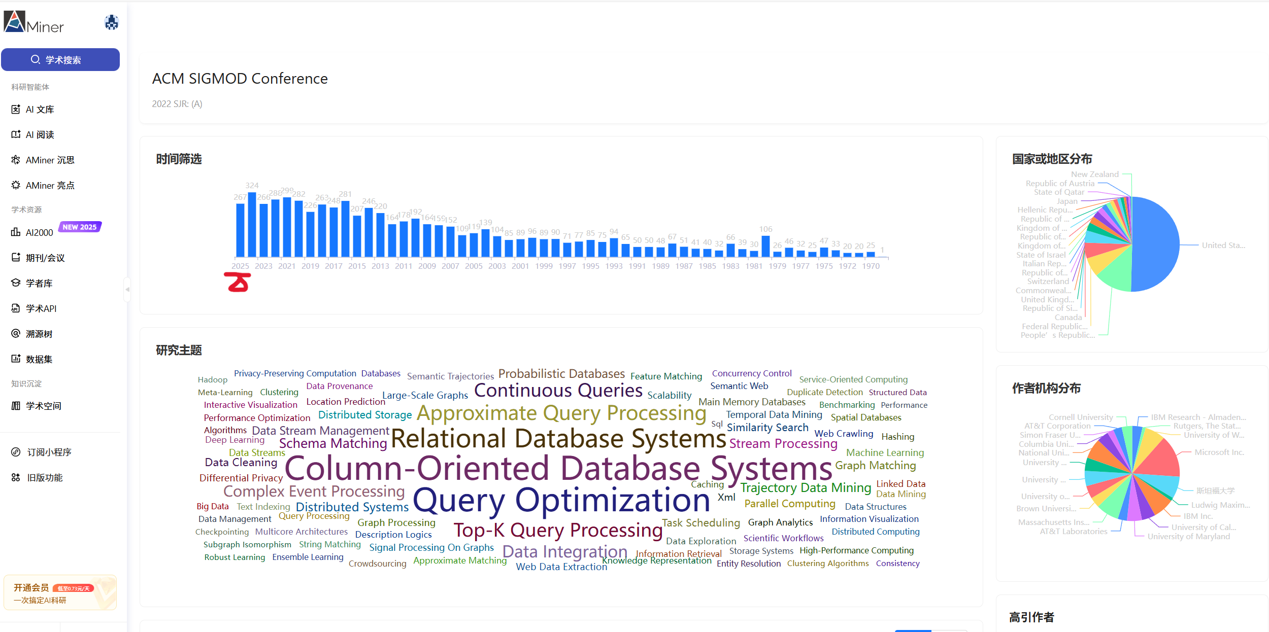 怎么利用Aminer查看指定会议的论文集合_aminer官网-CSDN博客