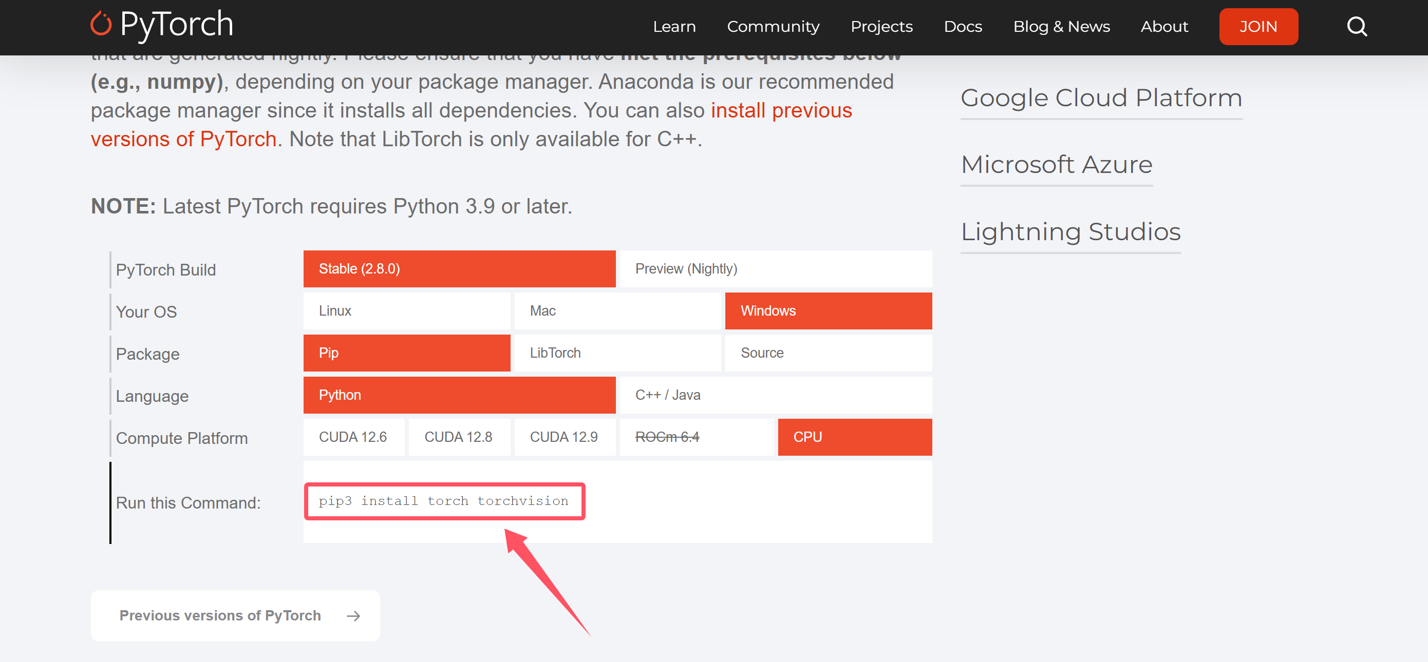 【深度学习】01入门-CPU版PyTorch安装及开发环境配置_cpu pytorch-CSDN博客