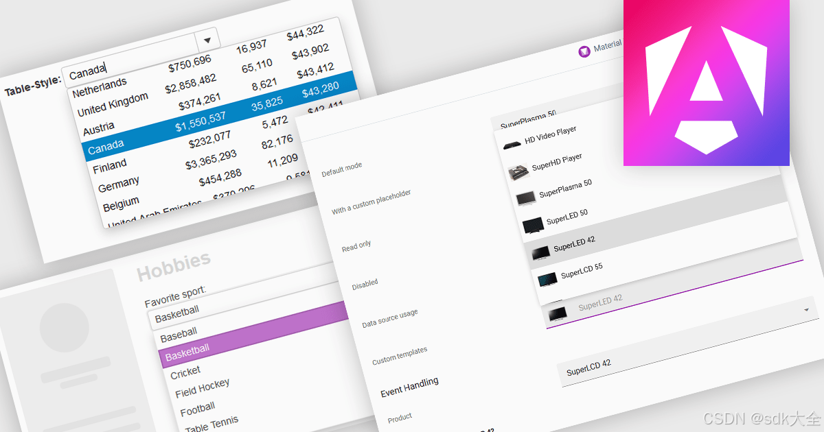 启用快速选择以实现高效的数据输入-jQWidgets Data Editors-CSDN博客