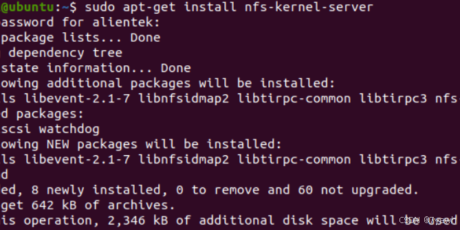 嵌入式LINUX NFS 搭建-CSDN博客