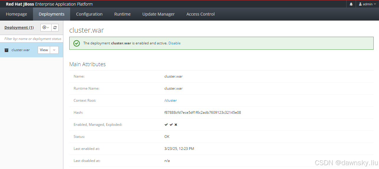 JBoss EAP 8 - 配置高可用集群_java_dawnsky.liu-DeepSeek技术社区