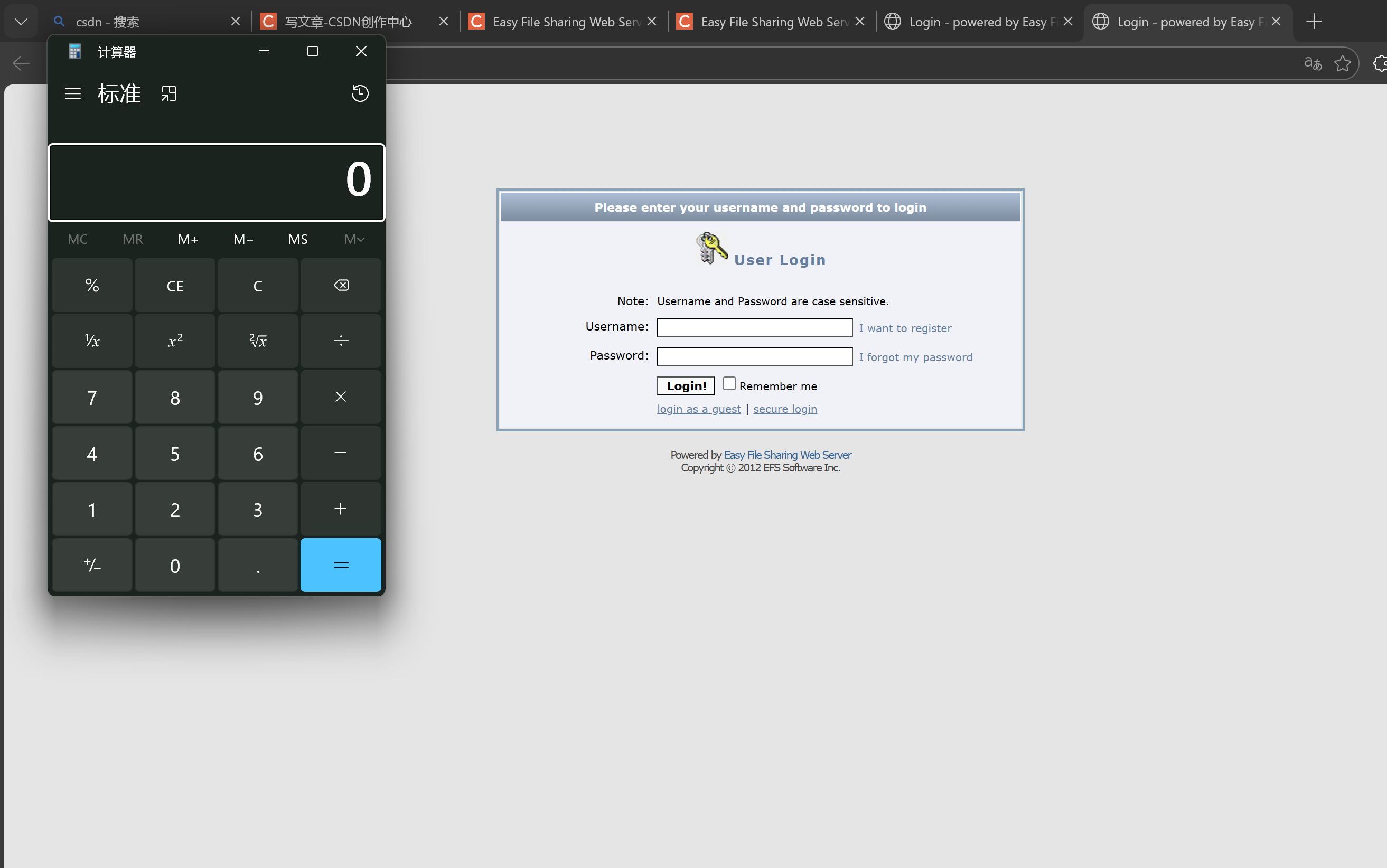 Easy File Sharing Web Server漏洞测试-CSDN博客
