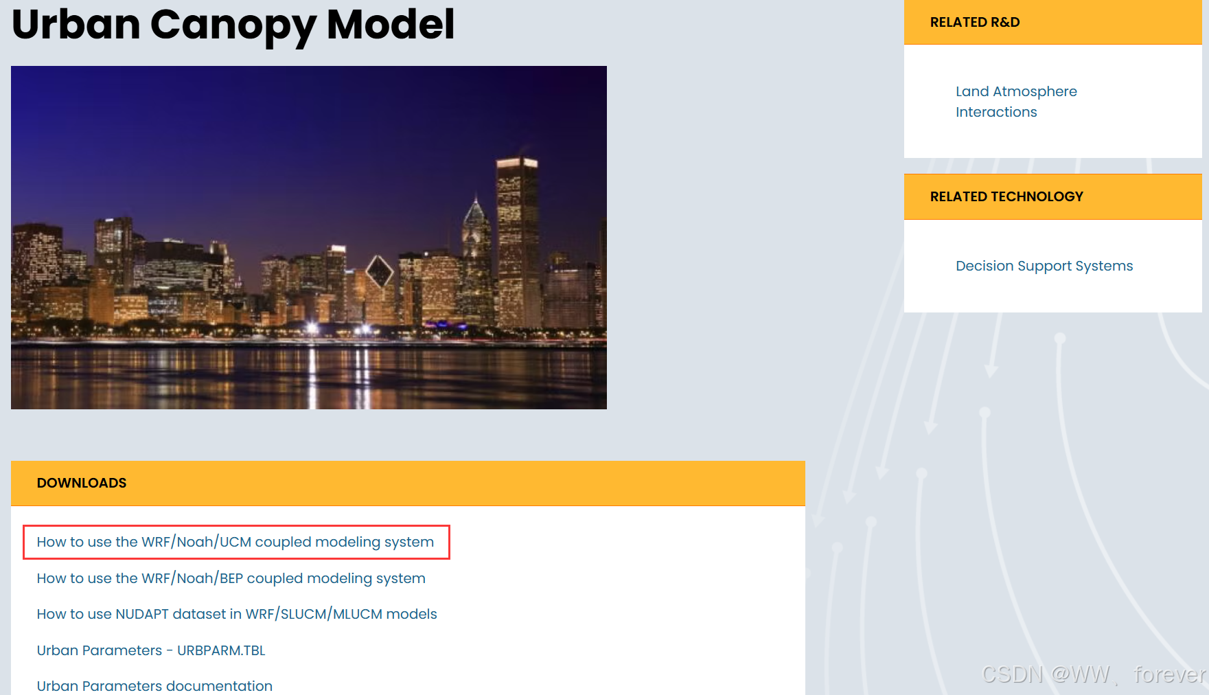 【WRF-Urban】WRF/Noah/UCM 耦合建模系统概述2.0_ucm人为热-CSDN博客