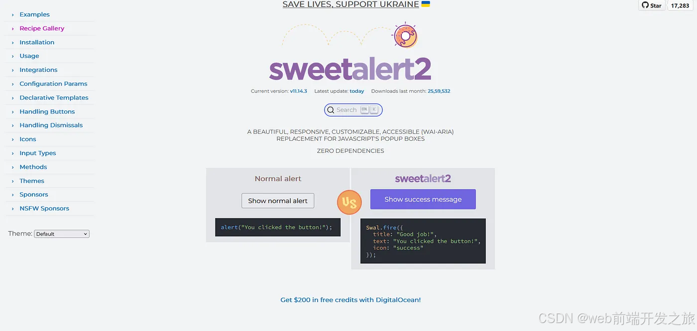 12 个必须知道的库来增强您的前端开发_类似 aos.js 插件-CSDN博客