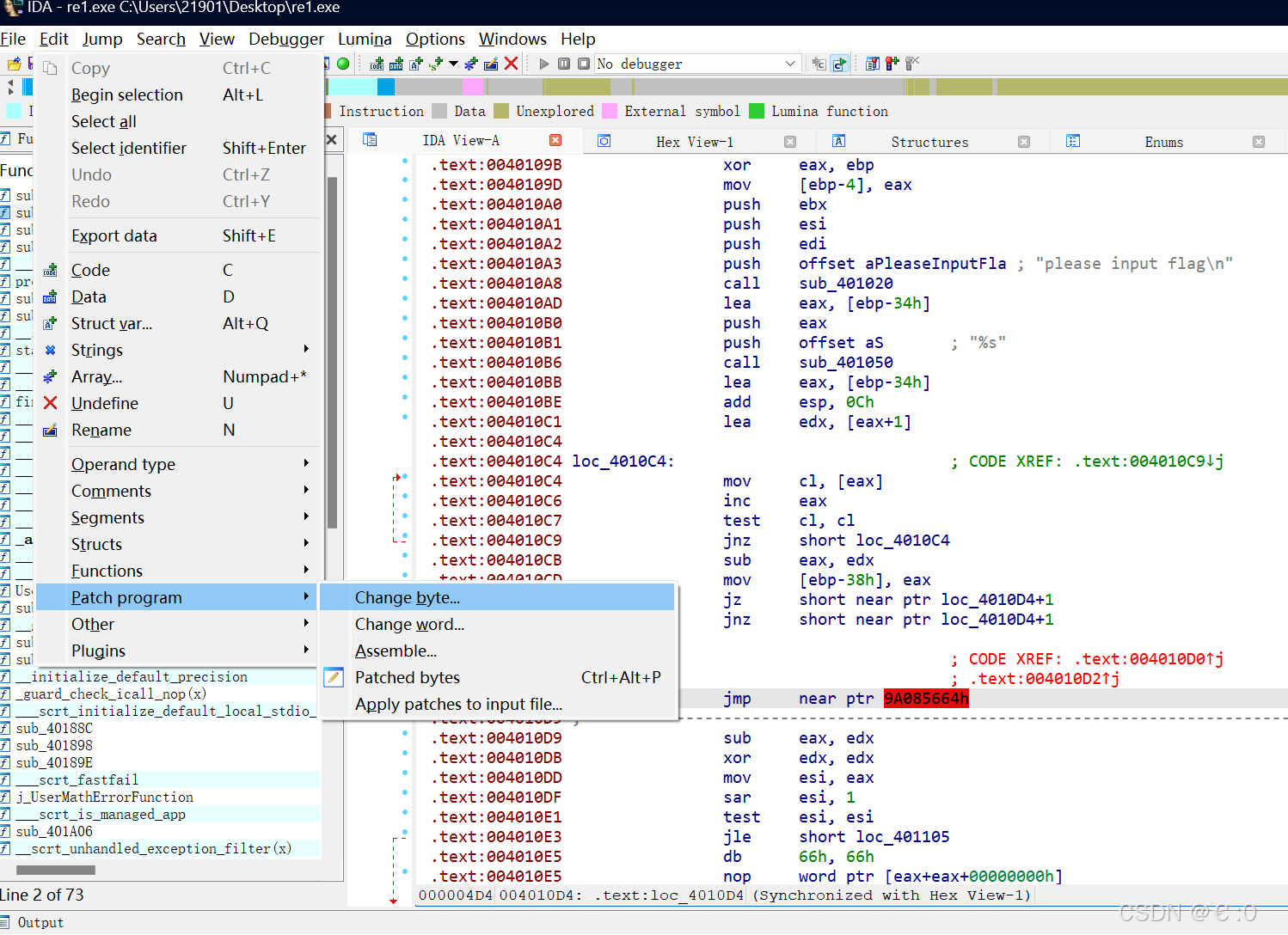 revere学习总结(9)-花指令_花指令学习笔记-CSDN博客