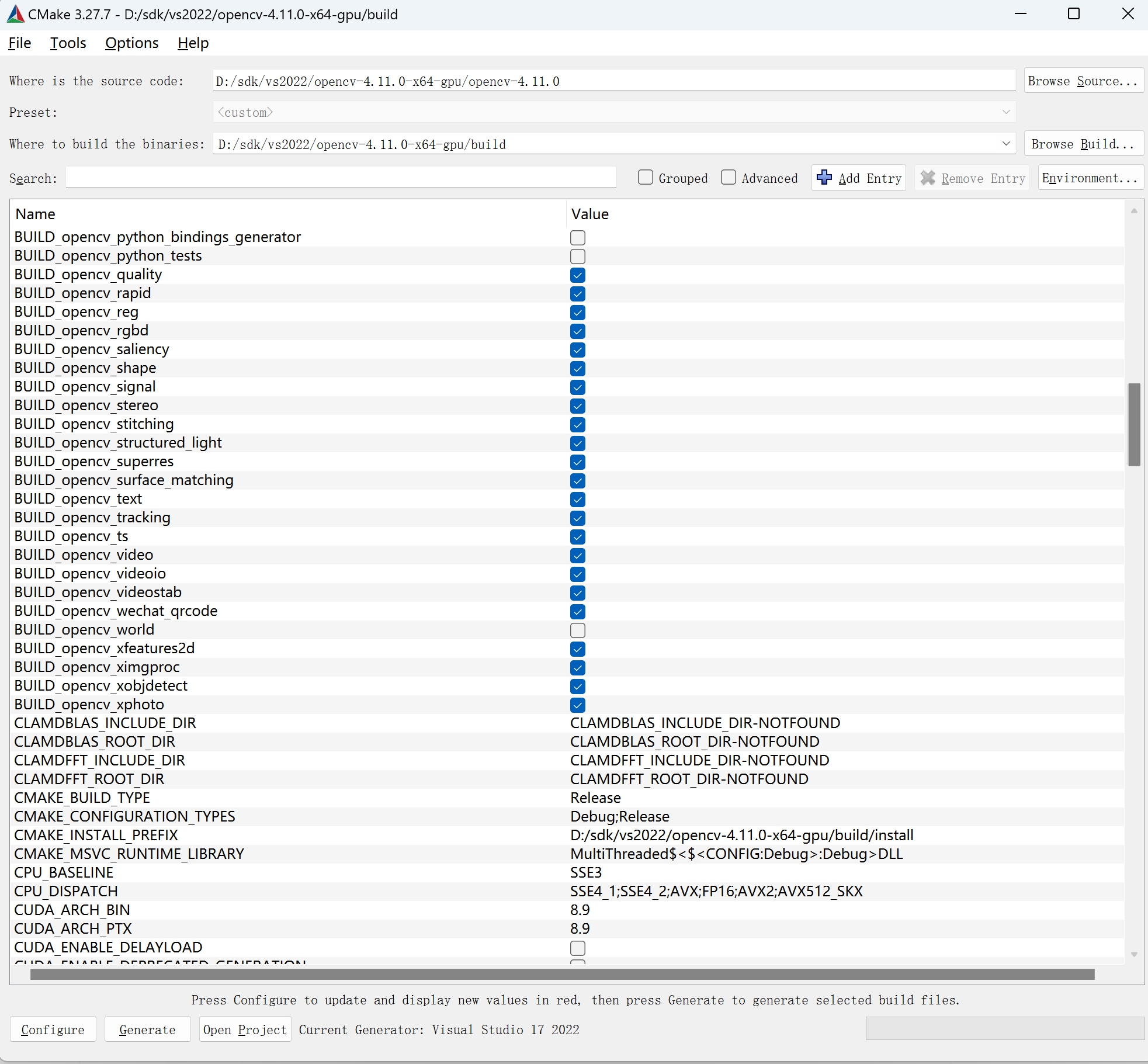 编译OpenCV CUDA的基本思路（MSVC）_cuda12.9环境下编译opencv-CSDN博客
