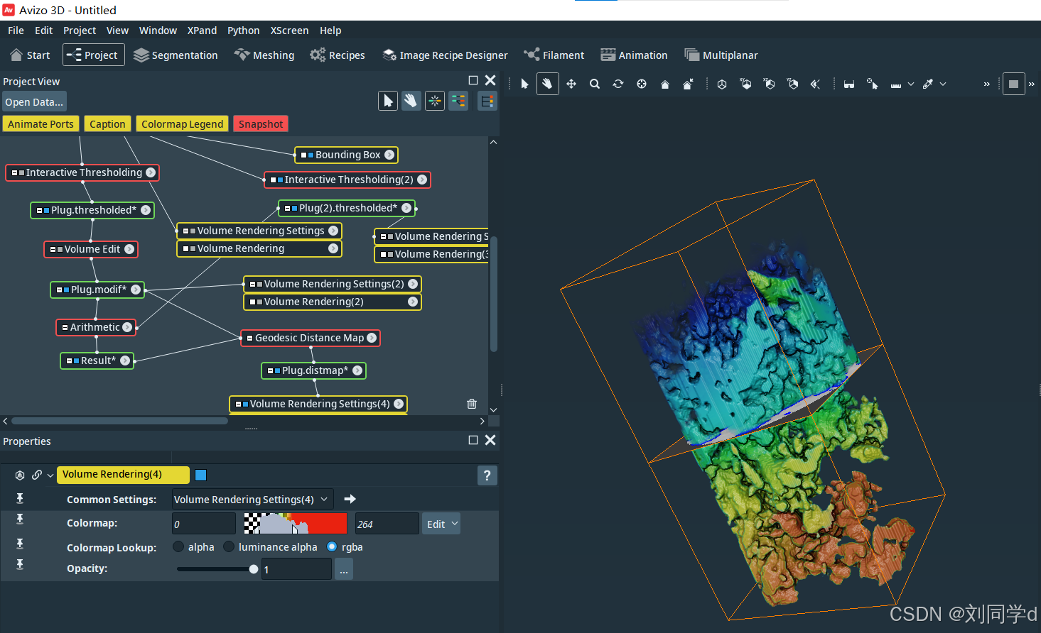 四、Avizo多孔材料样品距离分析_avizo阈值分割-CSDN博客
