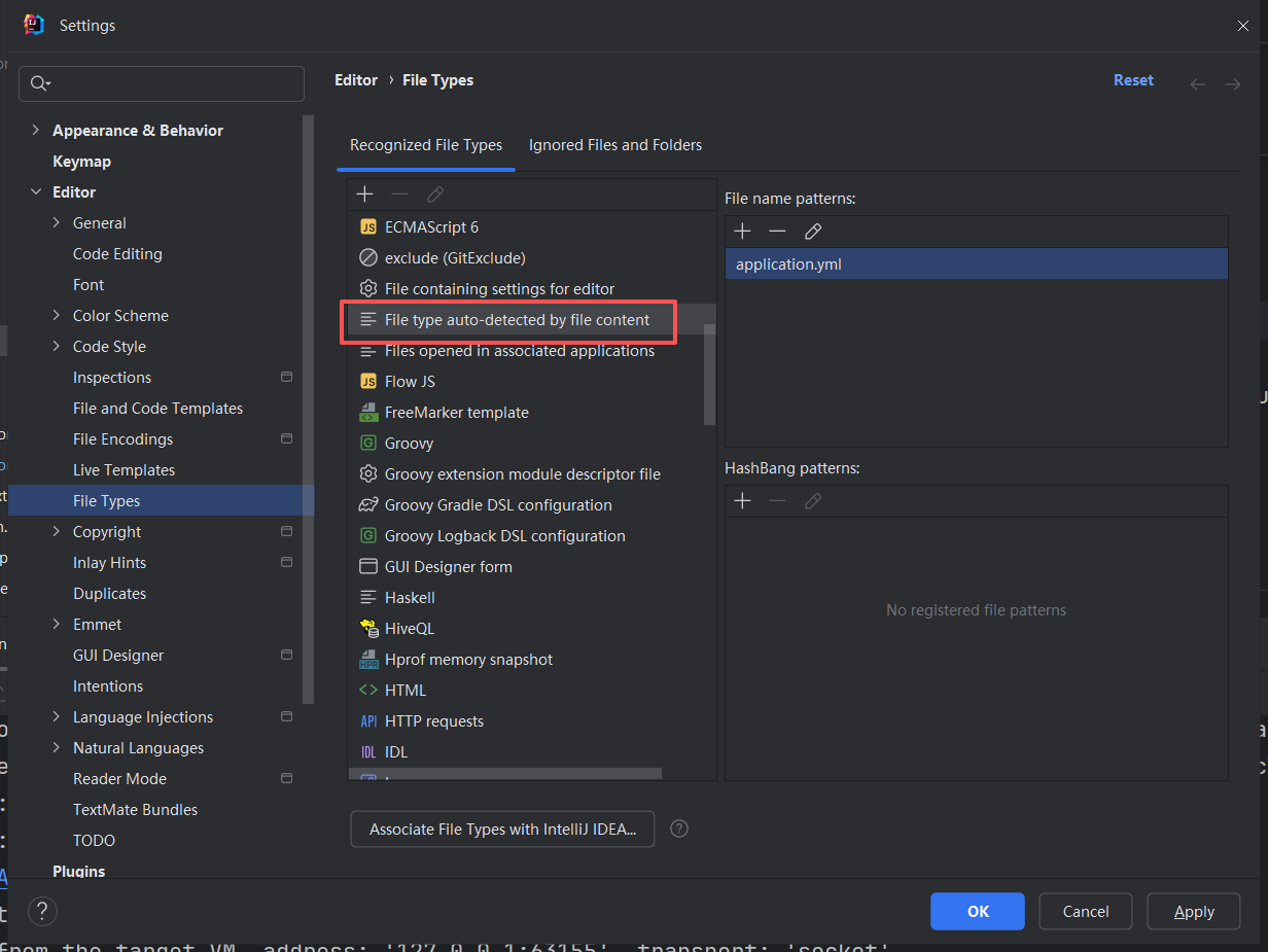 IntelliJ IDEA springboot项目yml文件无法打开，鼠标悬浮显示File of an unknown type_idea中显示file of unknow type-CSDN博客