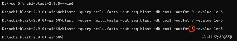 ncbi-blast输出格式_blastn输出格式-CSDN博客