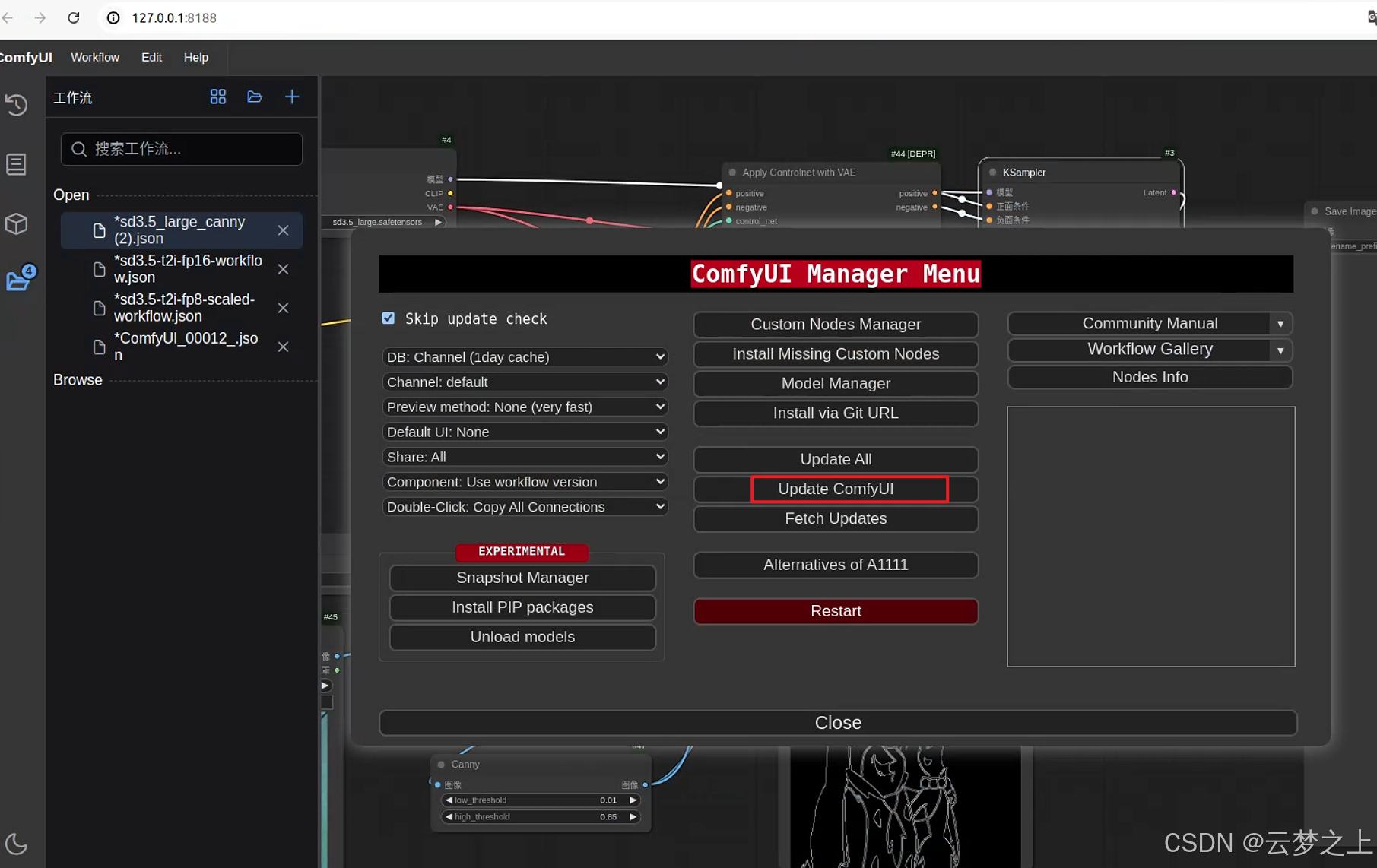 [ComfyUI]SD3.5+controlnet:可用Blur, Canny, and Depth_sd3.5 controlnet-CSDN博客