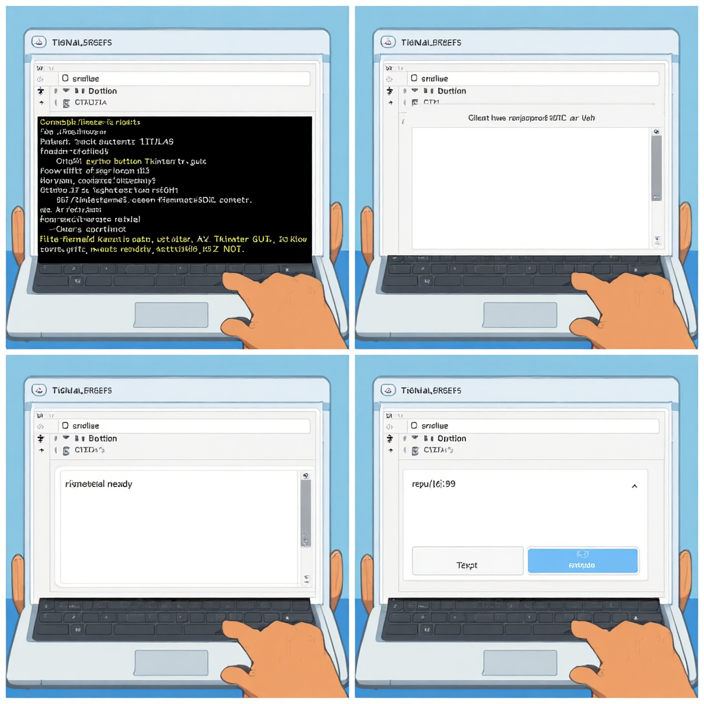 第二十六篇 Python GUI：用Tkinter打造你的第一个可视化桌面工具！从头开始_tkinter可视化开发工具-CSDN博客