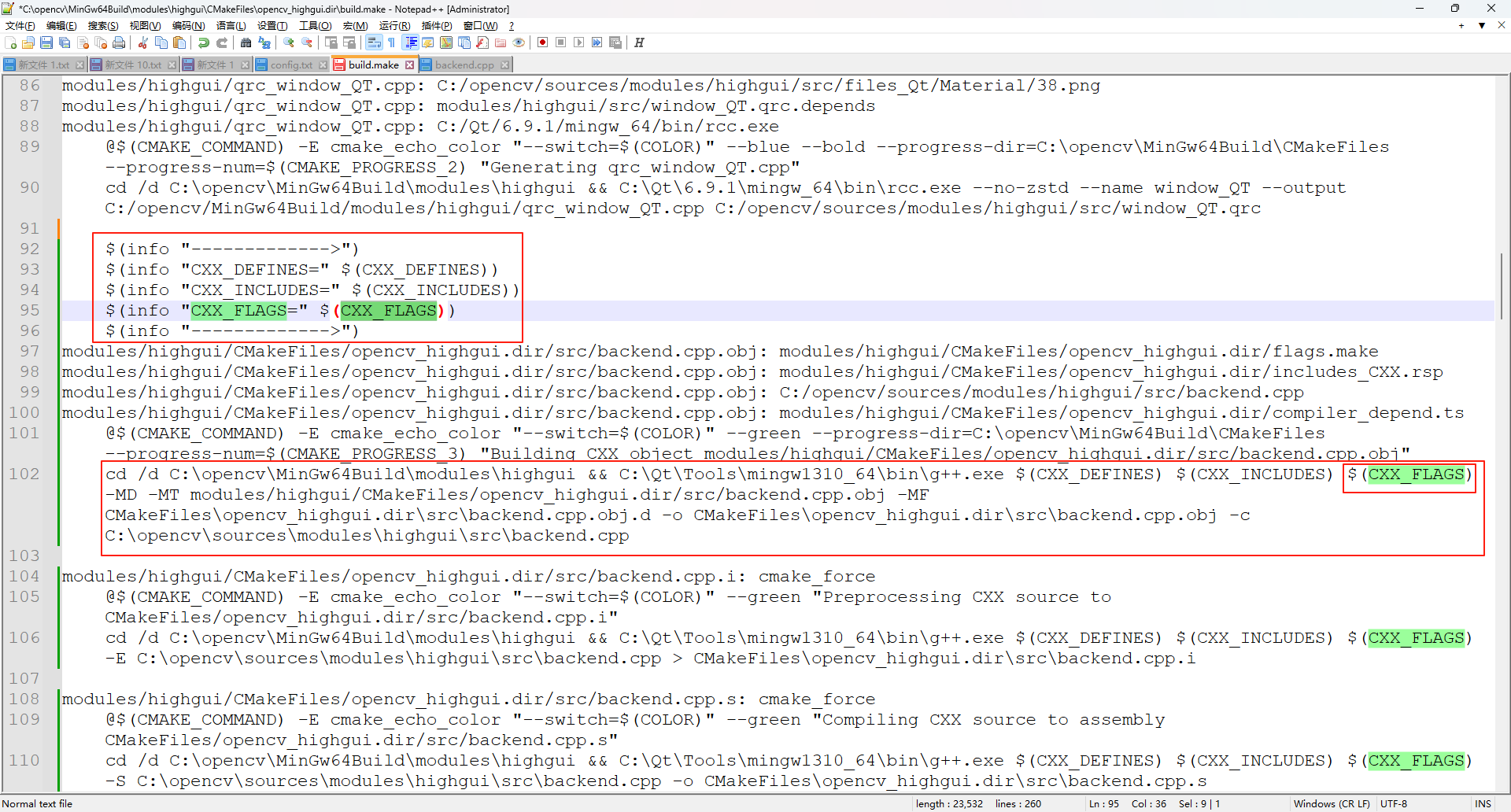 Win11：Qt6.9 + mingw1310_64 + cmake3.30.5 + Opencv4.x(4.13)环境安装，highgui ...