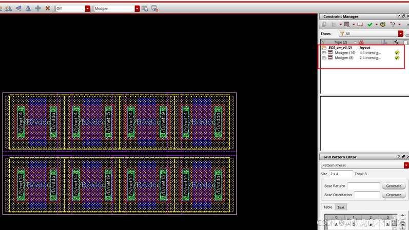 【版图layout】modgen功能的使用方法-CSDN博客