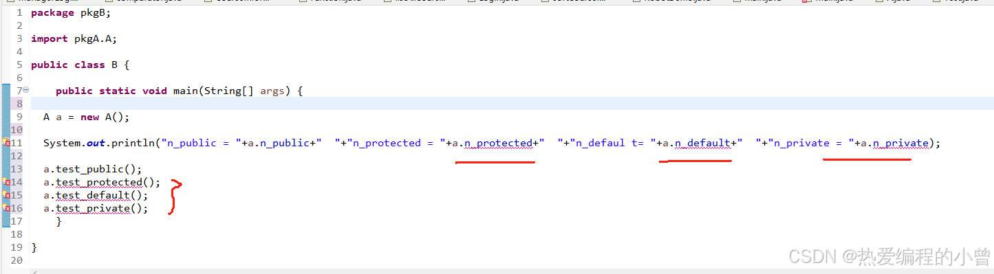 Java的4种访问修饰符的访问范围请简单总结java中访问修饰符的访问范围 Csdn博客