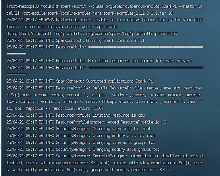 Spark，从0开始配置Spark的local模式_spark启动 local 环境-CSDN博客