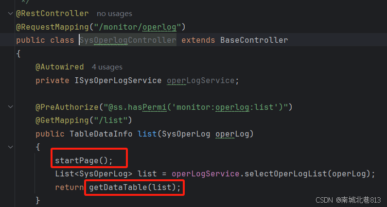 ruoyi数据分页_startpage(); 为什么只能在get请求用-CSDN博客