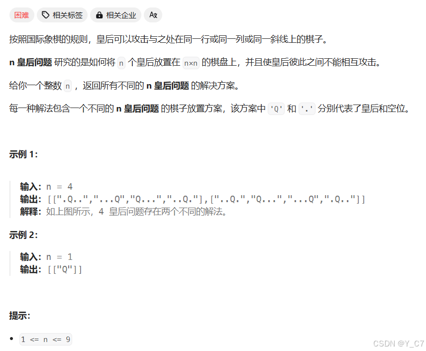 leetcode day08 回溯算法之组合、棋盘问题_leetcode 棋盘覆盖问题-CSDN博客