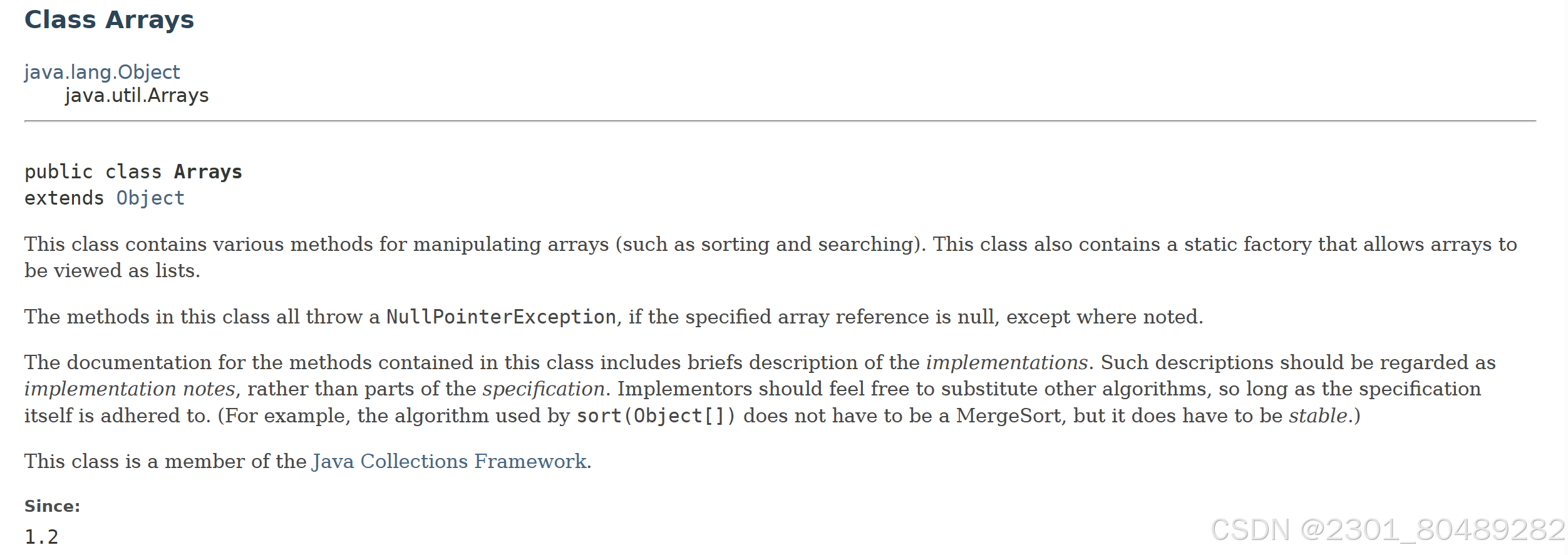Array和Arrays的区别_java中array和arrays的区别-CSDN博客