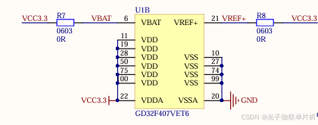 GD32F407单片机开发入门(一)GD32F407VET6开发板电路原理图分析-CSDN博客