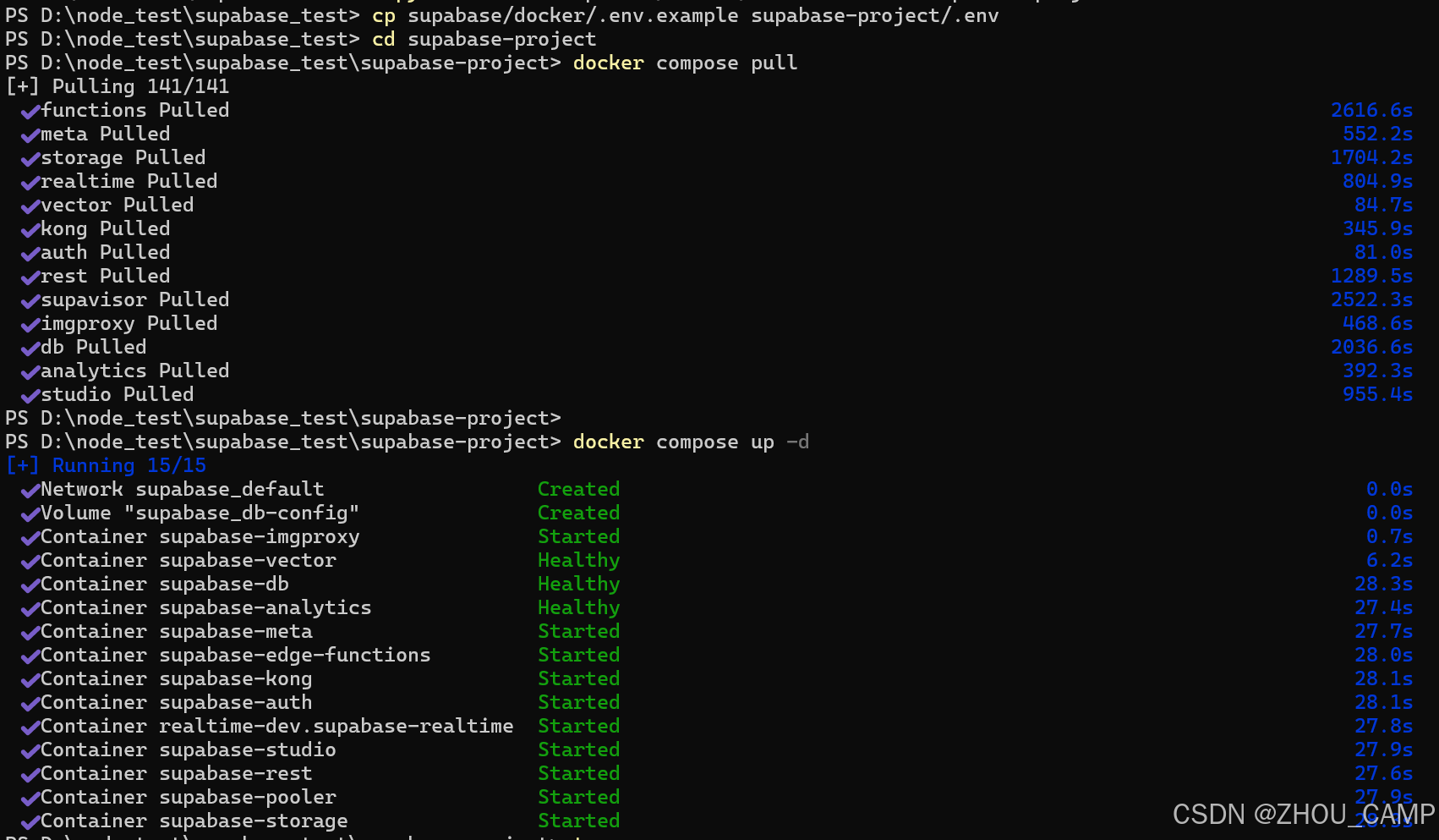 windows中部署supabase与测试_supabase国内怎么部署-CSDN博客