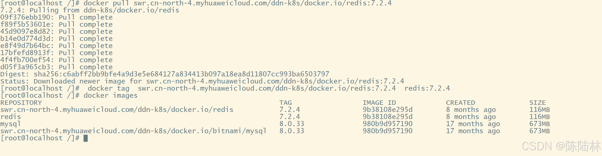 centos7使用docker安装redis_docker pull redis 7-CSDN博客