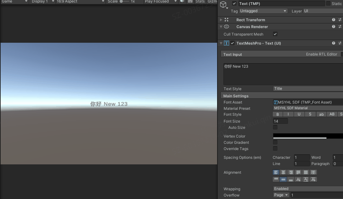 Unity 工具控件 之 Text 文本字间距调整(老版本的Unity编写工具控件/新版本Unity使用TMP)_unity调整字间距-CSDN博客