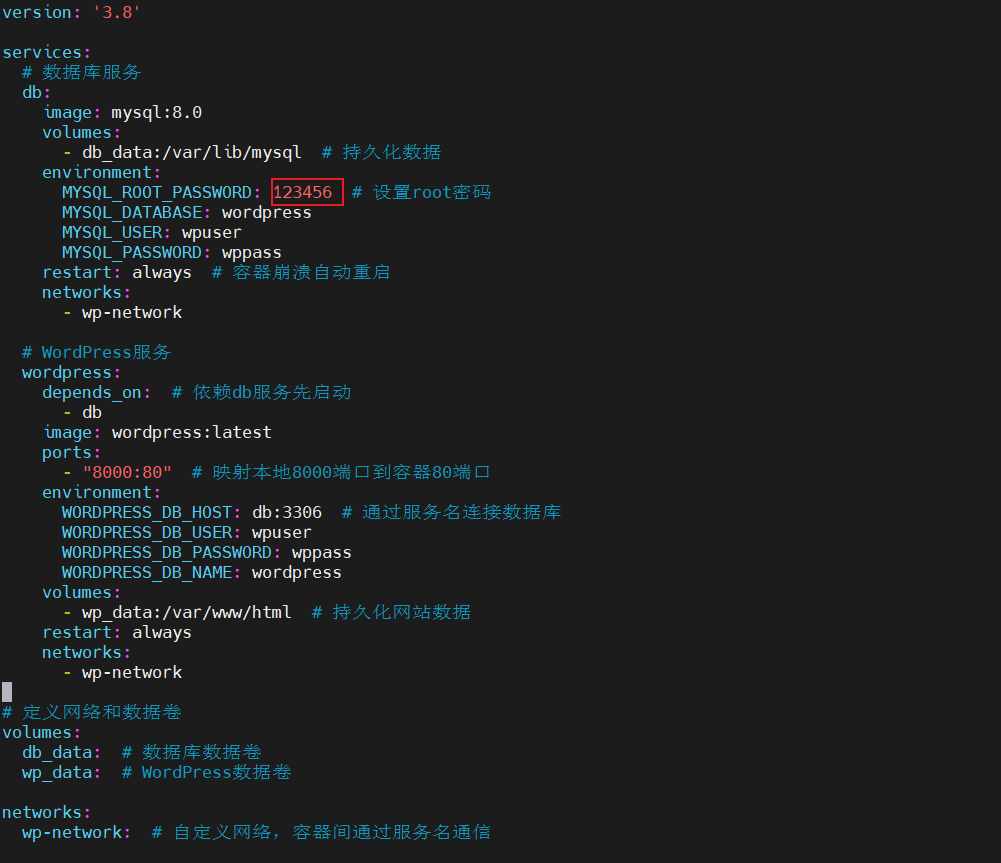 用docker Compose一键部署wordpress博客 Mysqlwordpress Docker Compose Csdn博客
